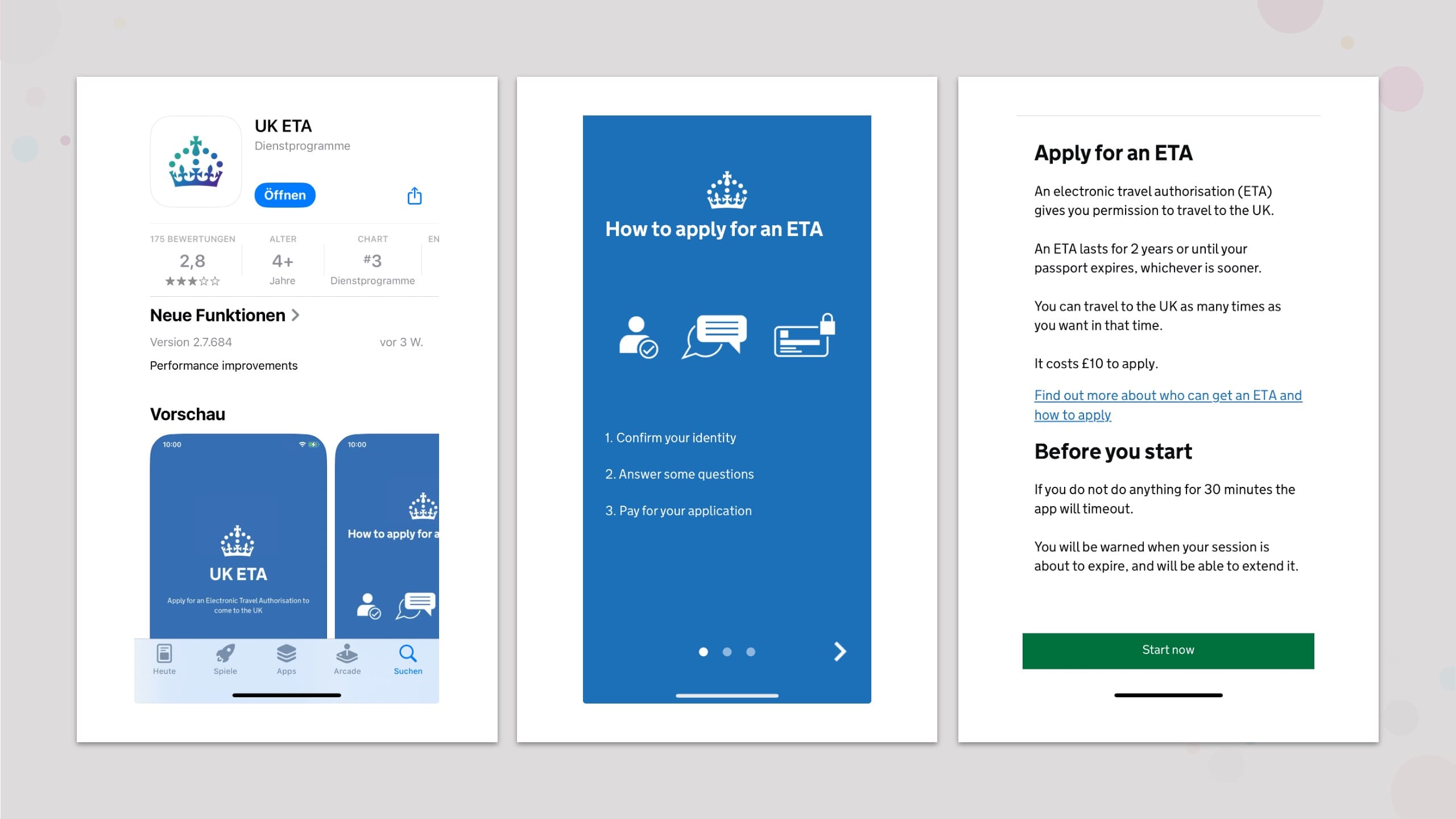 ETA für Schottland & UK ab 04/2025 - Achtung Abzocke! | FOSM